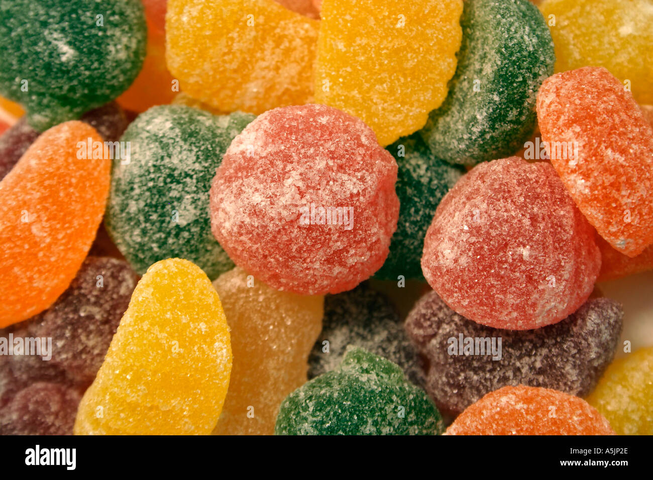 Fruit pastilles close up hi-res stock photography and images - Alamy