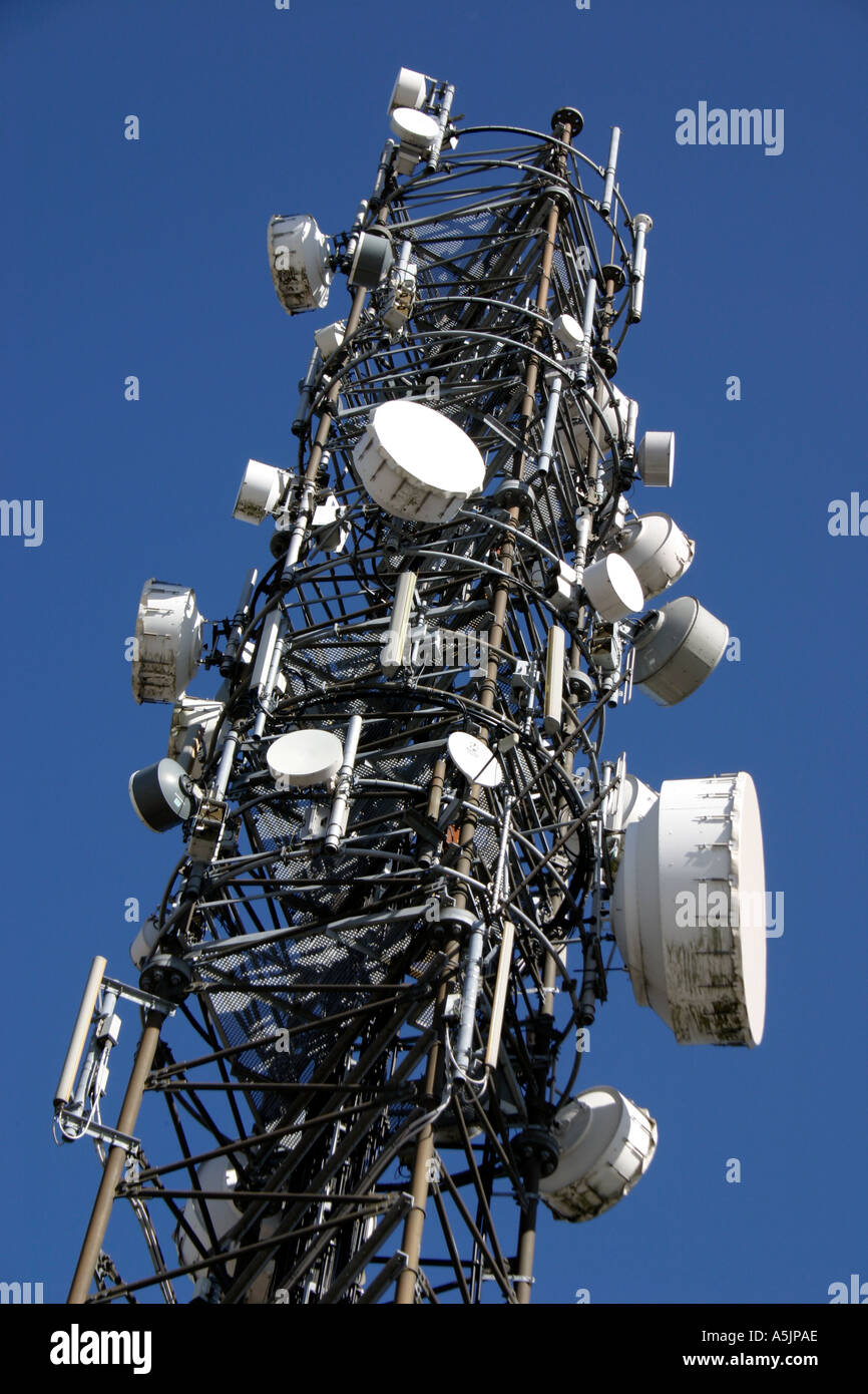 Telecommunication tower hi-res stock photography and images - Alamy