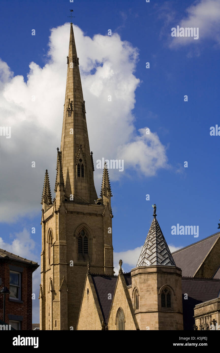 The Catholic Cathedral of Saint Maries Sheffield Yorkshire UK Stock ...