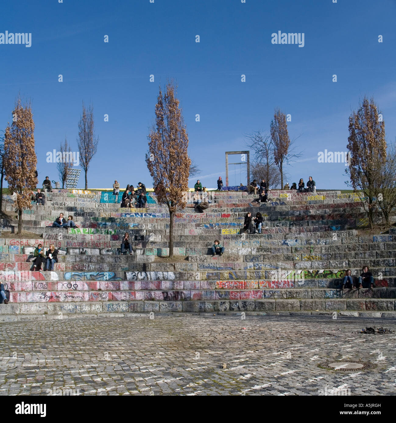 Mauerpark in Prenzlauer Berg, Berlin Stock Photo - Alamy
