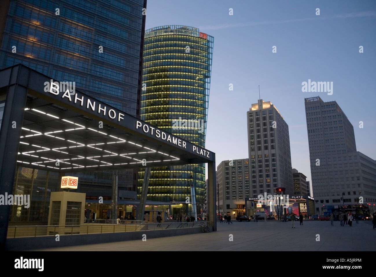 Architecture at Potsdamer Platz, Berlin Stock Photo - Alamy