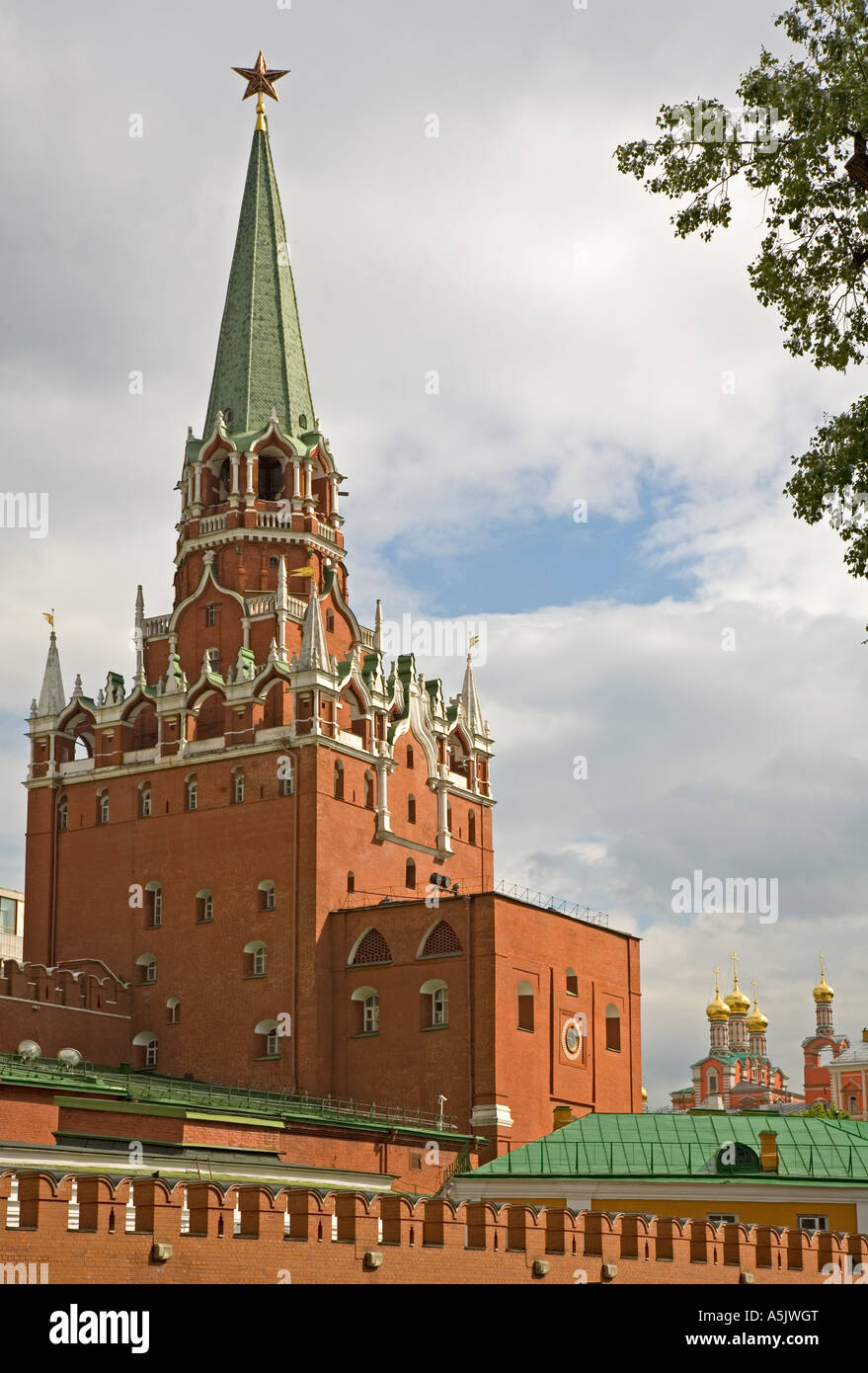 The Trinity Gate, , Moscow, Russia, East Europe, Europe Stock Photo - Alamy