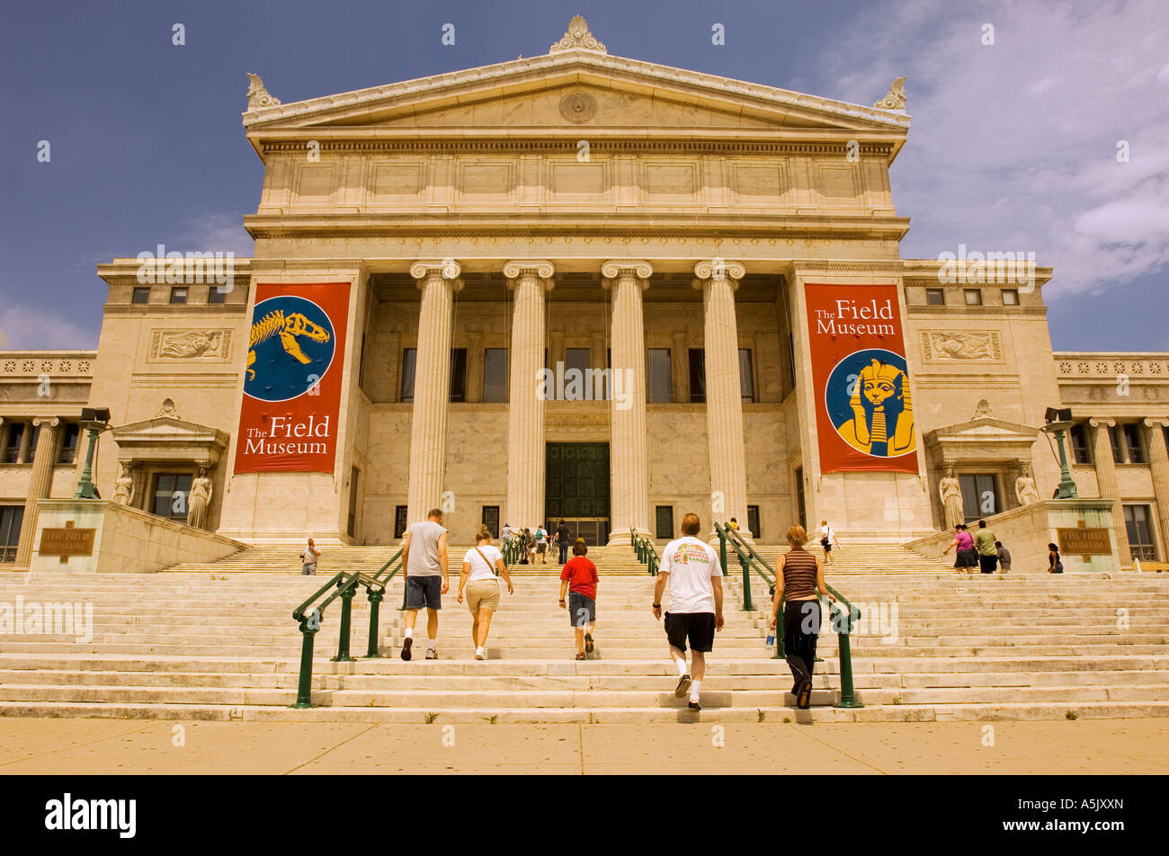 Entrance to the Field Museum Chicago Illinois Stock Photo - Alamy