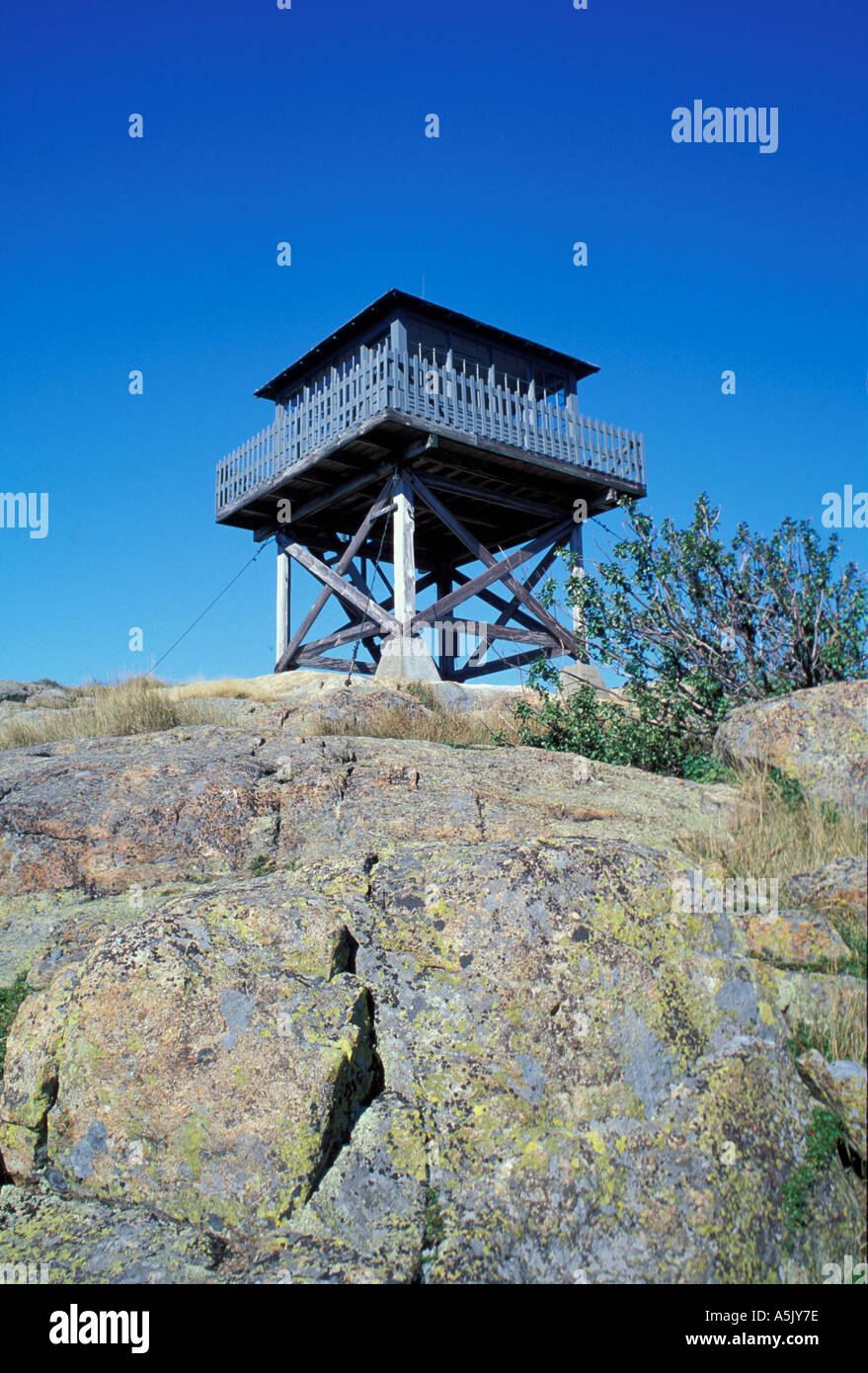 Kearsarge North Fire tower White Mountain N F NH Stock Photo - Alamy Kearsarge North Fire tower White Mountain N F NH Stock Photo - Alamy