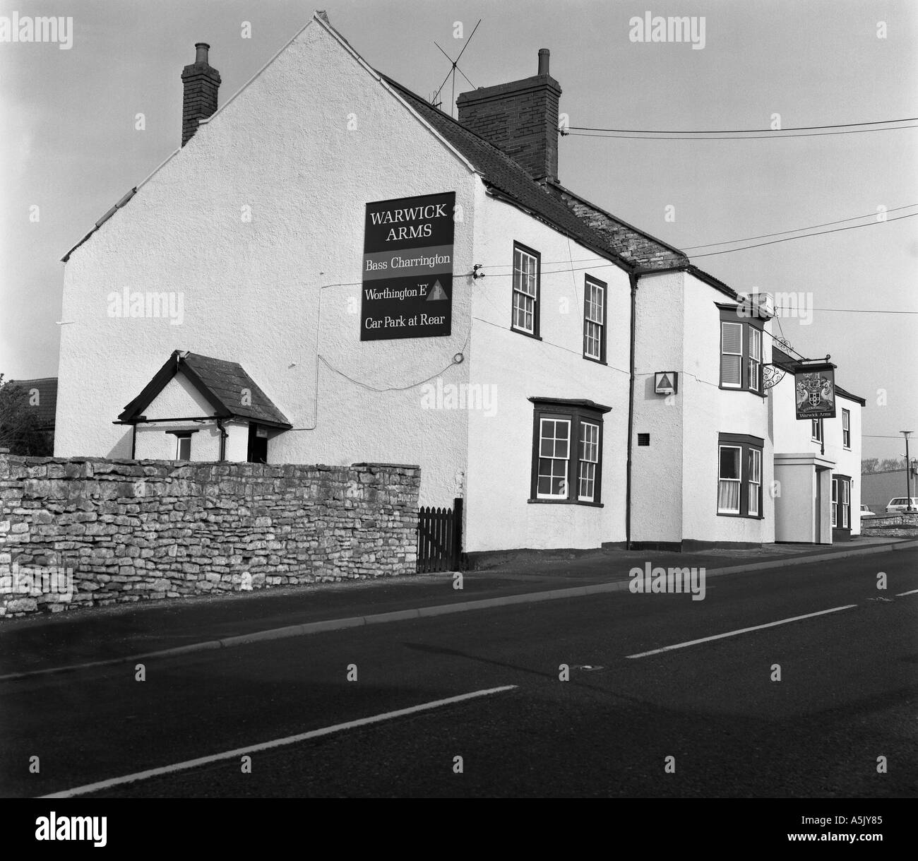 Warwick Arms Clutton Avon england 1973 in 6x6 no 0009 Stock Photo - Alamy
