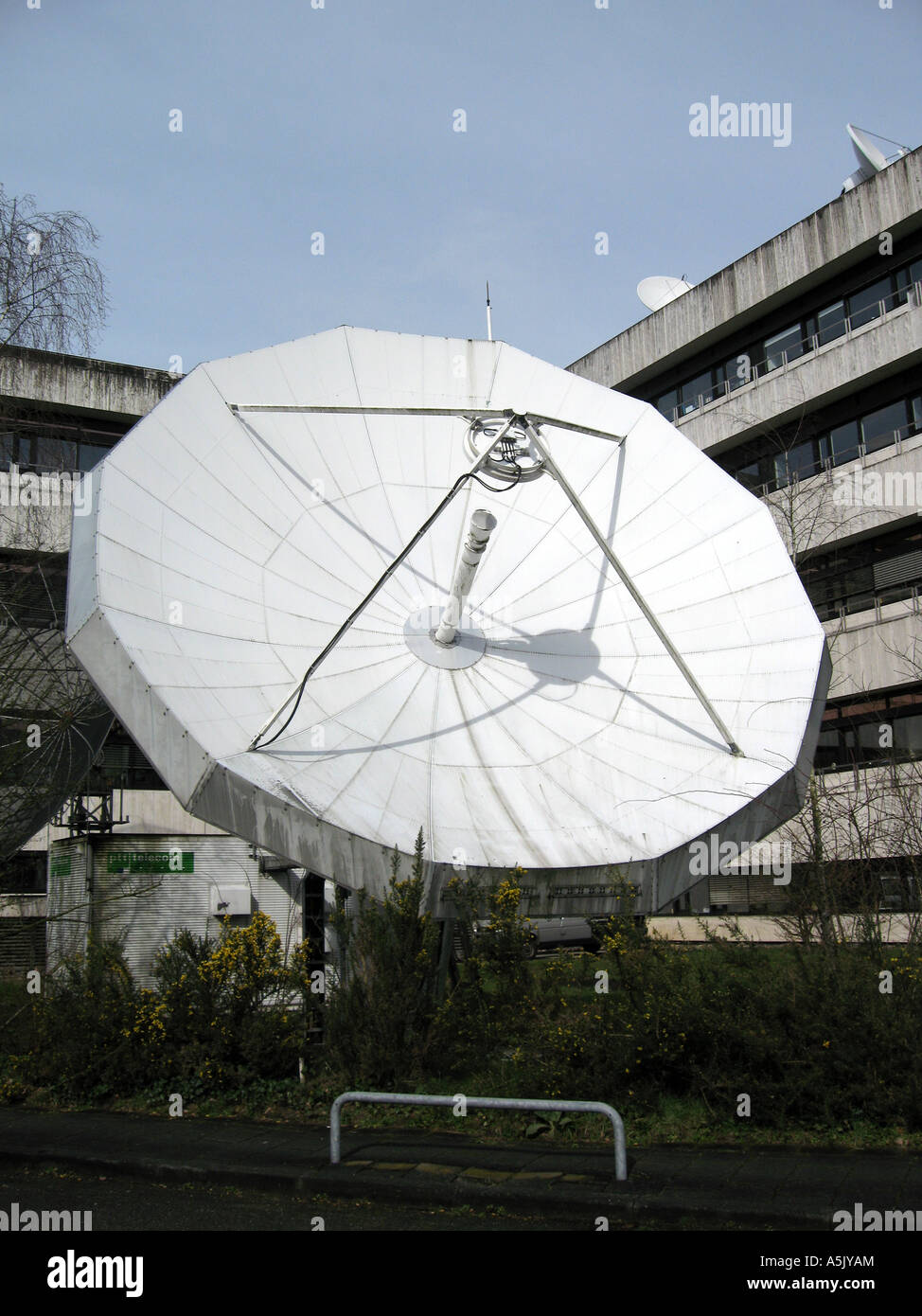 Satellite Telecommunication Dish - 2 Stock Photo - Alamy