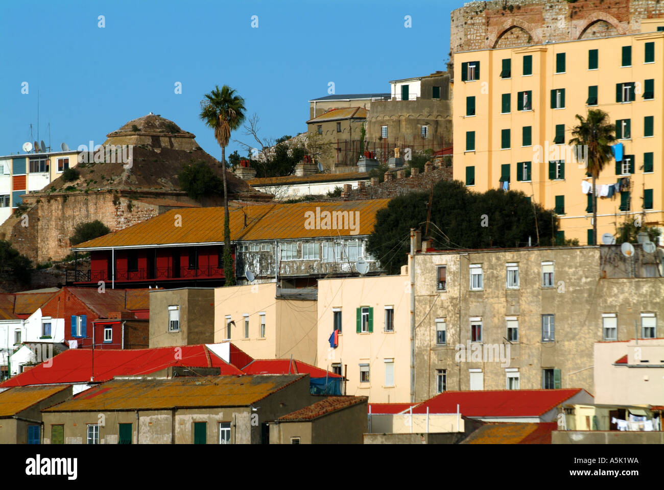 rock of gibraltar the rock property accommodation building architecture ...