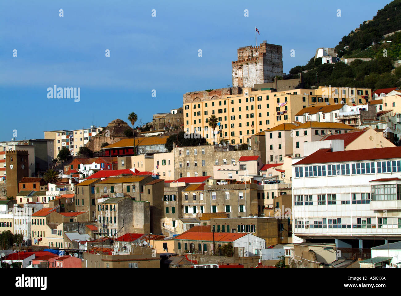rock of gibraltar the rock property accommodation building architecture ...