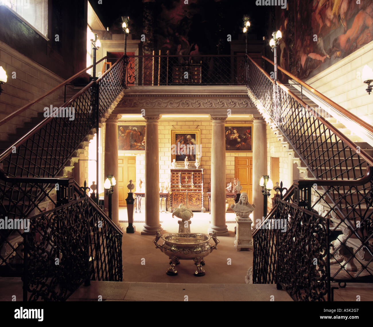 Burghley house interior hi-res stock photography and images - Alamy