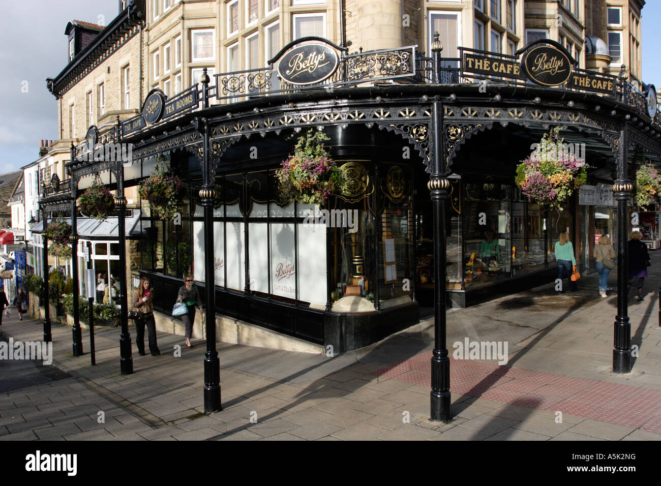 Bettys cafe tea room harrogate town centre yorkshire uk england hi-res ...