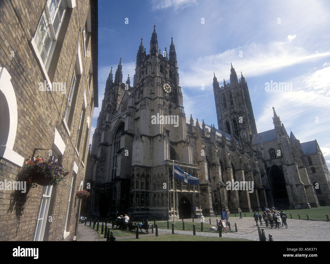 Canterbury Cathedral Close Stock Photo - Alamy