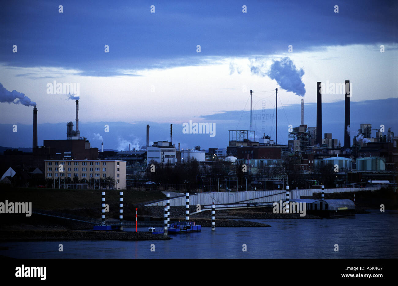 Bayer plant in leverkusen germany hi-res stock photography and images ...