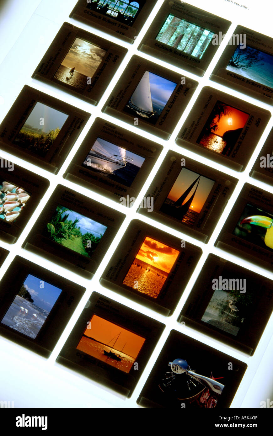 Colour transparencies hi-res stock photography and images - Alamy