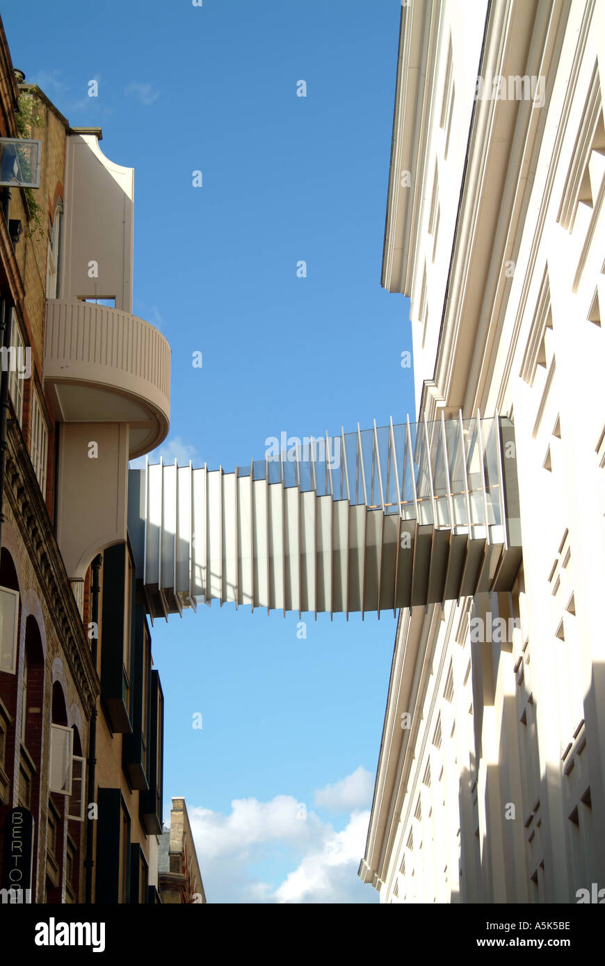 England London Royal Opera House Covent Garden aerial passageway ...