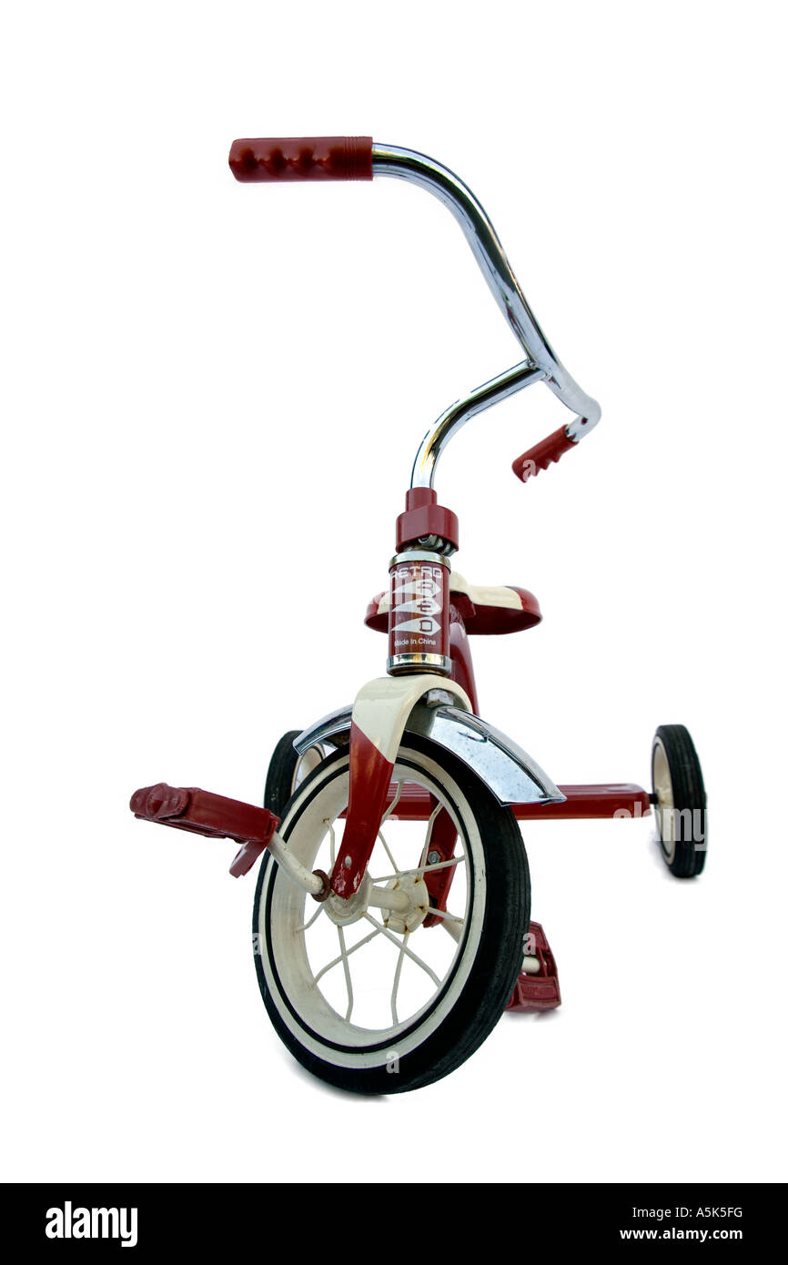 Vintage red tricycle hi-res stock photography and images - Alamy