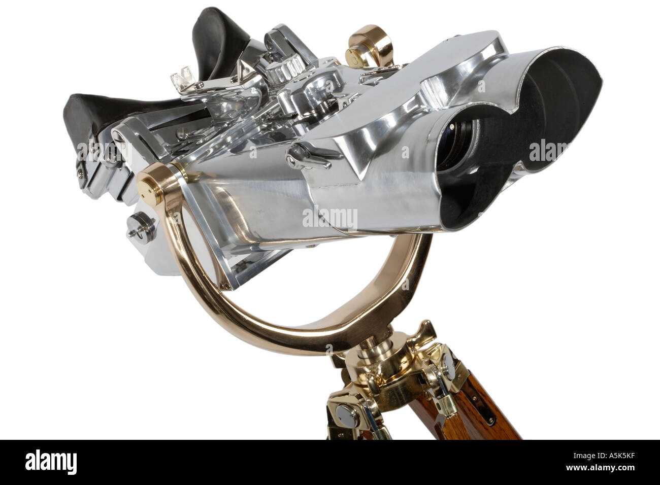 Stand mounted binocular instrument Stock Photo - Alamy