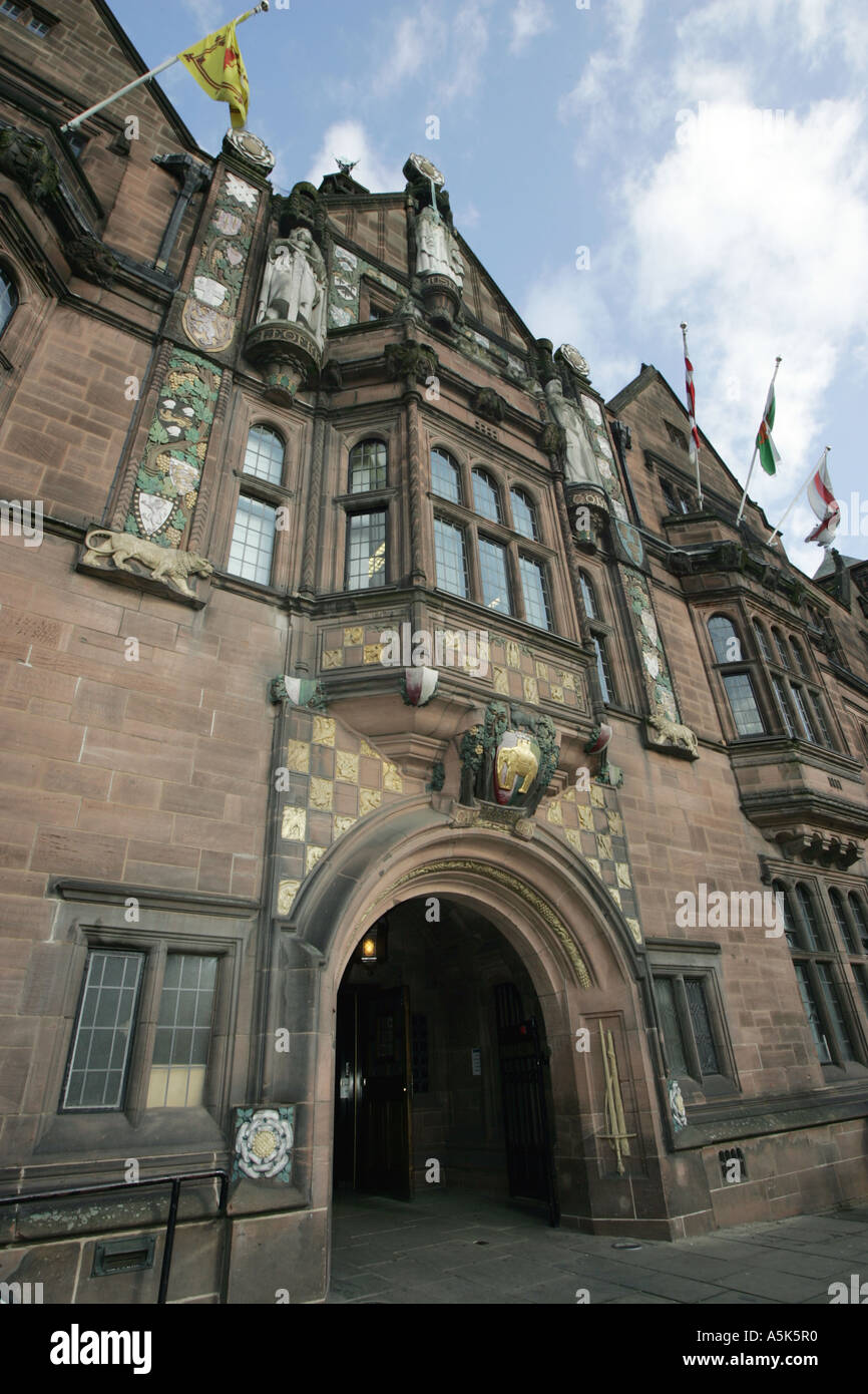 Entrance of the Council House in Coventry, West Midlands Stock Photo ...