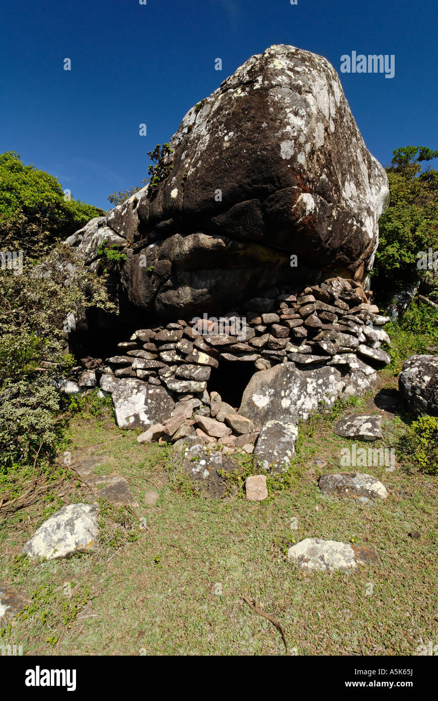Primitive house on Socotra island, UNESCO-World Heritage Site, Yemen ...