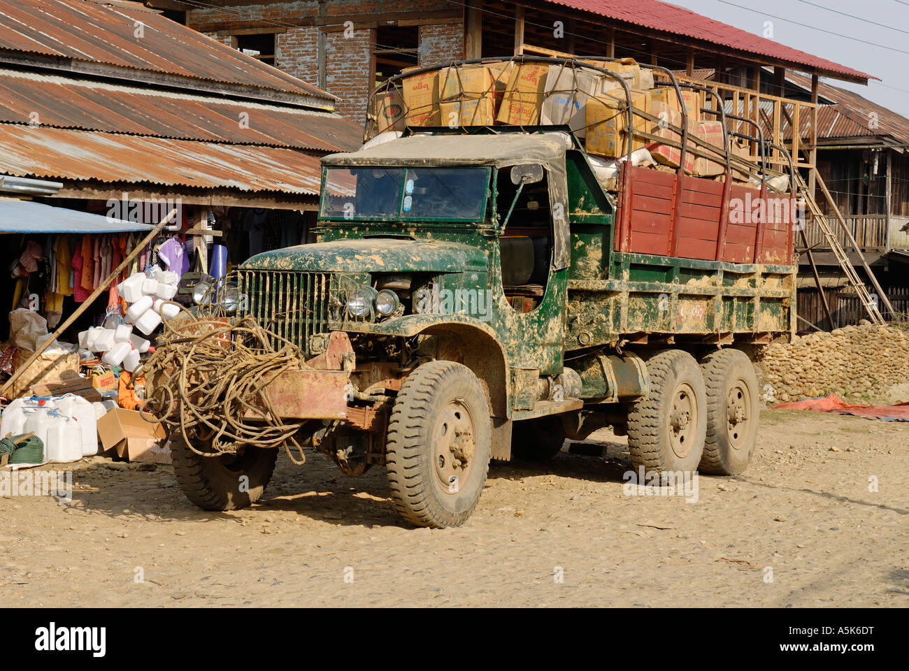 Burma Myanmar Truck Vehicle High Resolution Stock Photography and ...