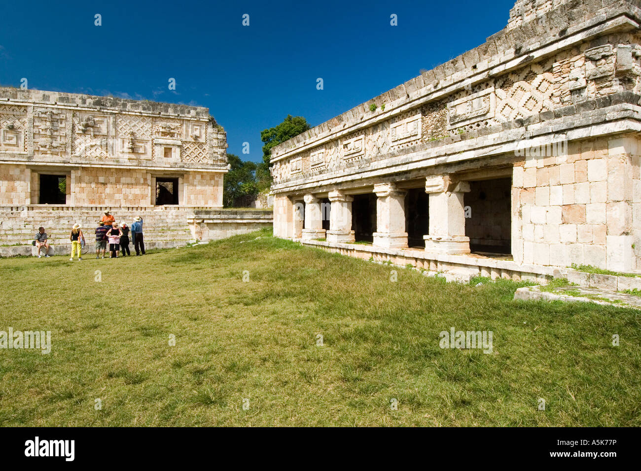 Cuadrangulo de las Monjas, quadrangle or square of the nuns, Maya ...