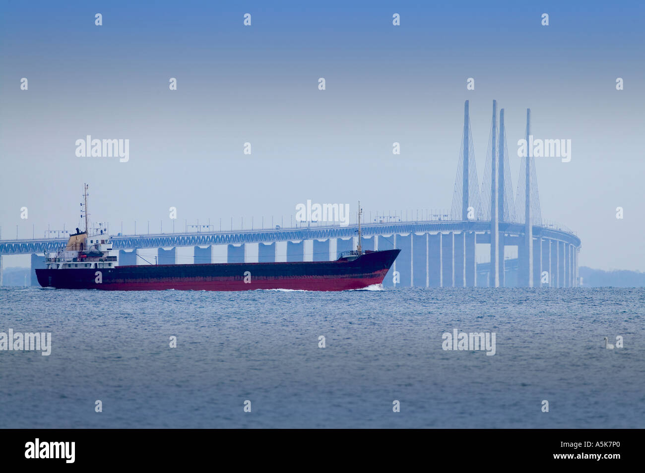 Bridge between Denmark and Sweden Stock Photo - Alamy