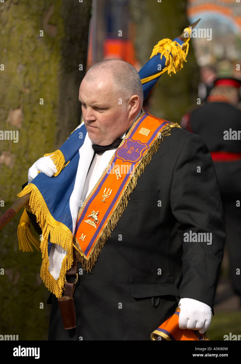 Orange Order Parade, Edinburgh, Scotland, March 2007 Stock Photo - Alamy