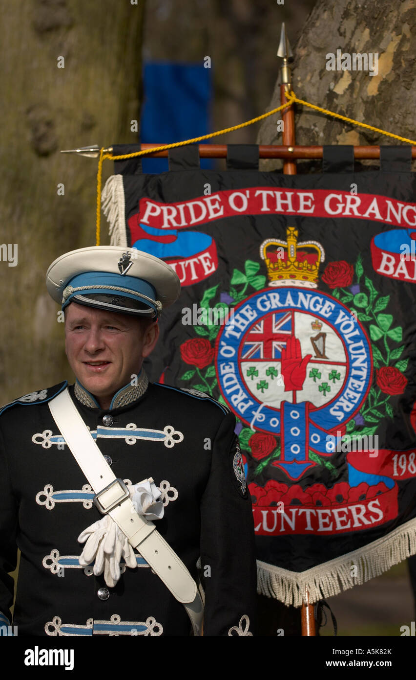 Orange Order Parade, Edinburgh, Scotland, March 2007 Stock Photo - Alamy