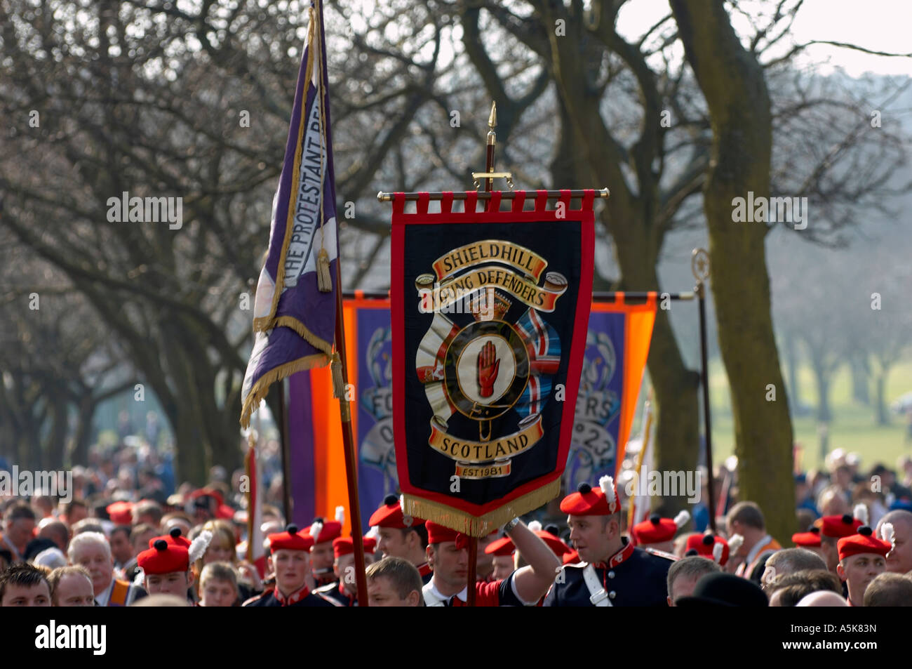 Orangemen march hi-res stock photography and images - Alamy