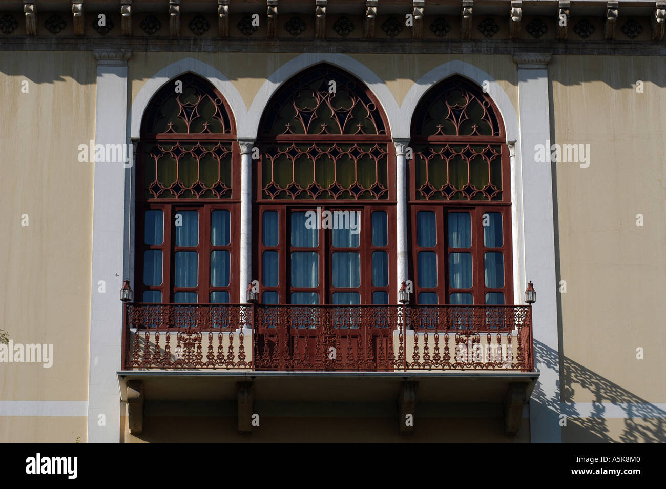Typical Lebanese house Beirut Lebanon Stock Photo - Alamy
