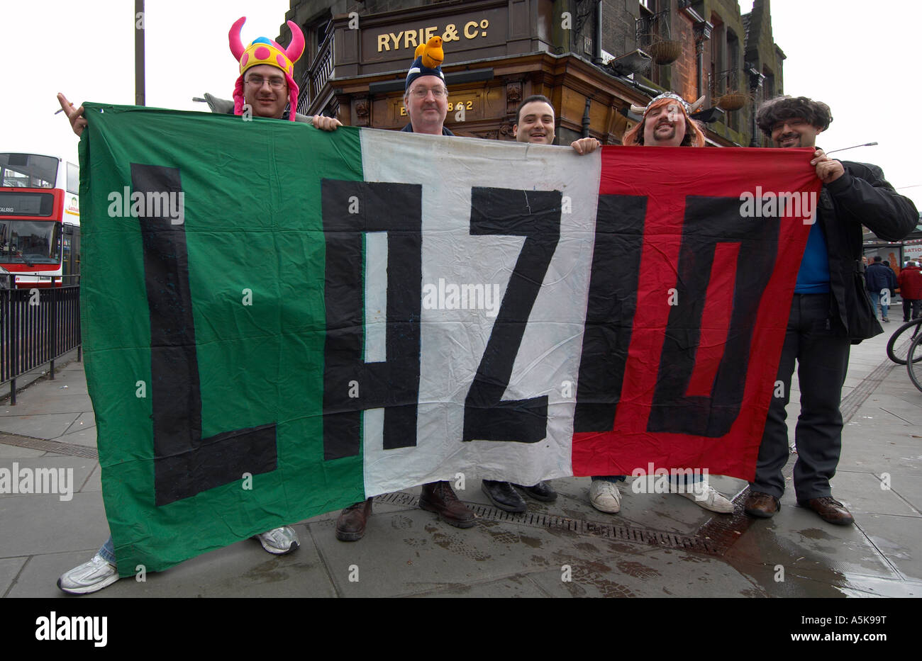 Lazio fans hi-res stock photography and images - Alamy