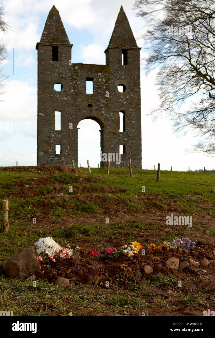 Hundy Mundy natural burial ground Stock Photo - Alamy