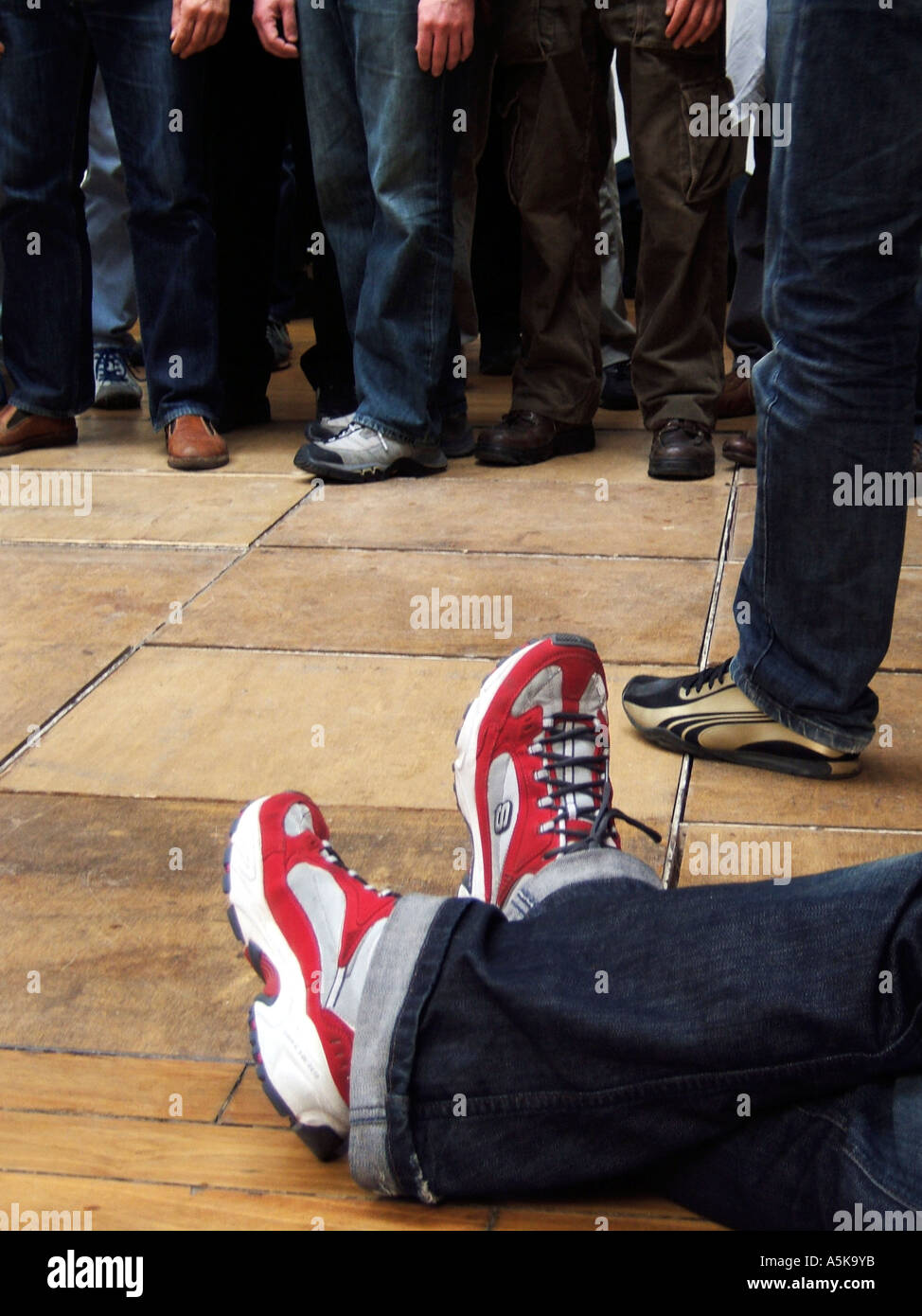 People stand line inside hi-res stock photography and images - Alamy