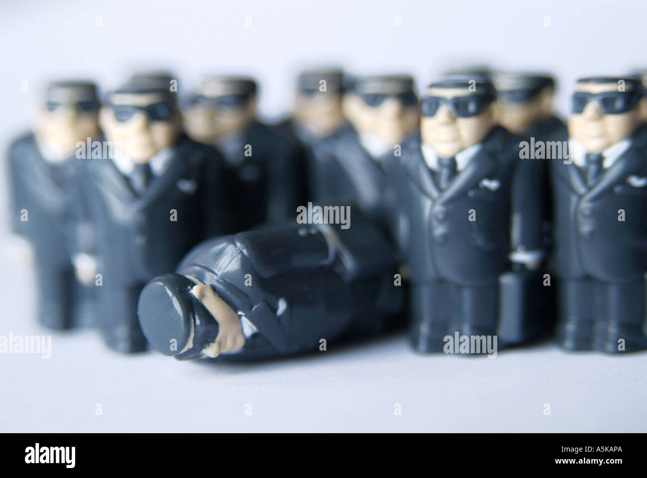 Too much managers and controllers in companies Stock Photo - Alamy