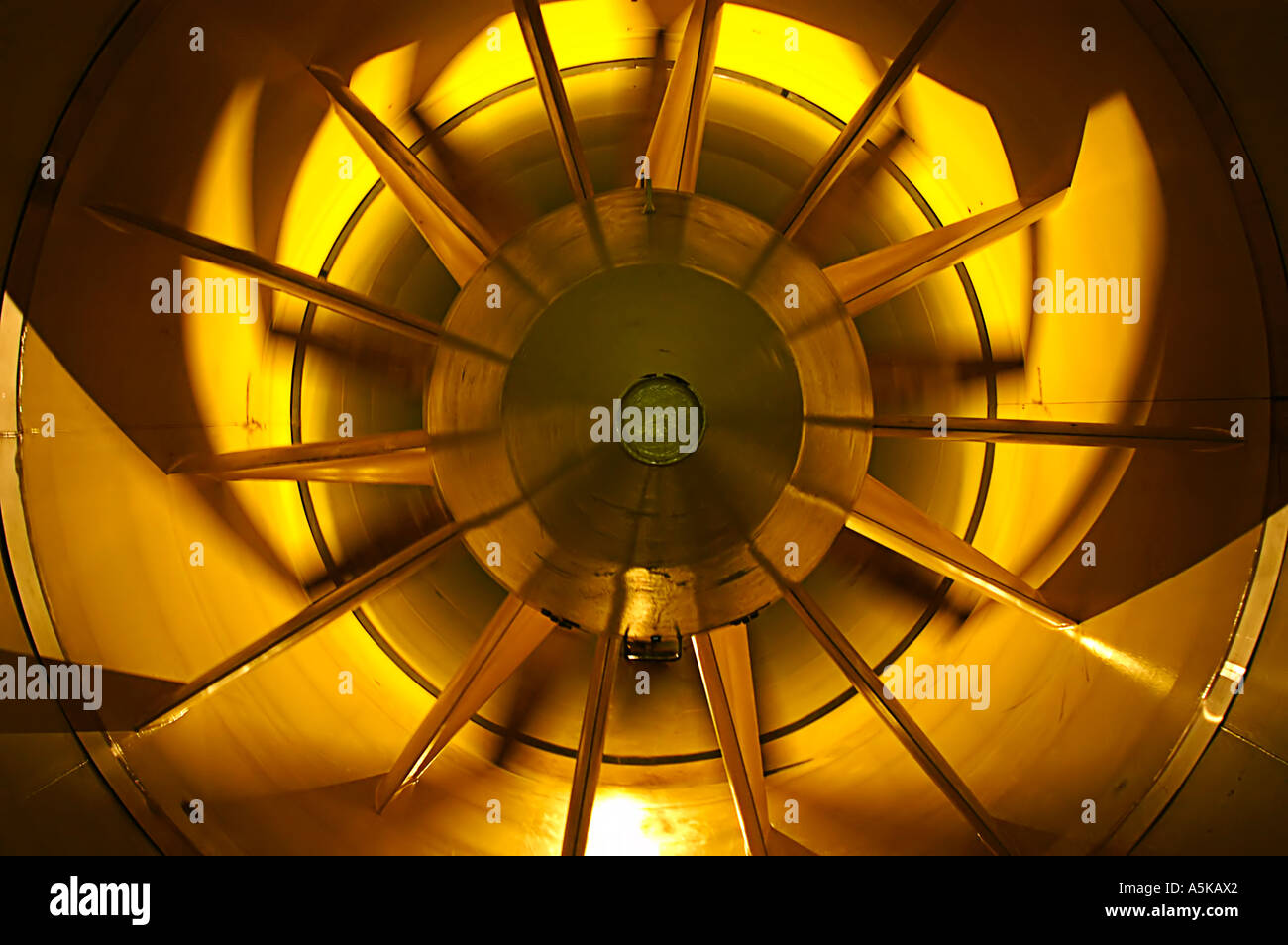 The massive Air Fan/Blower of the Artificial Climate Wind Channel, RTA ...