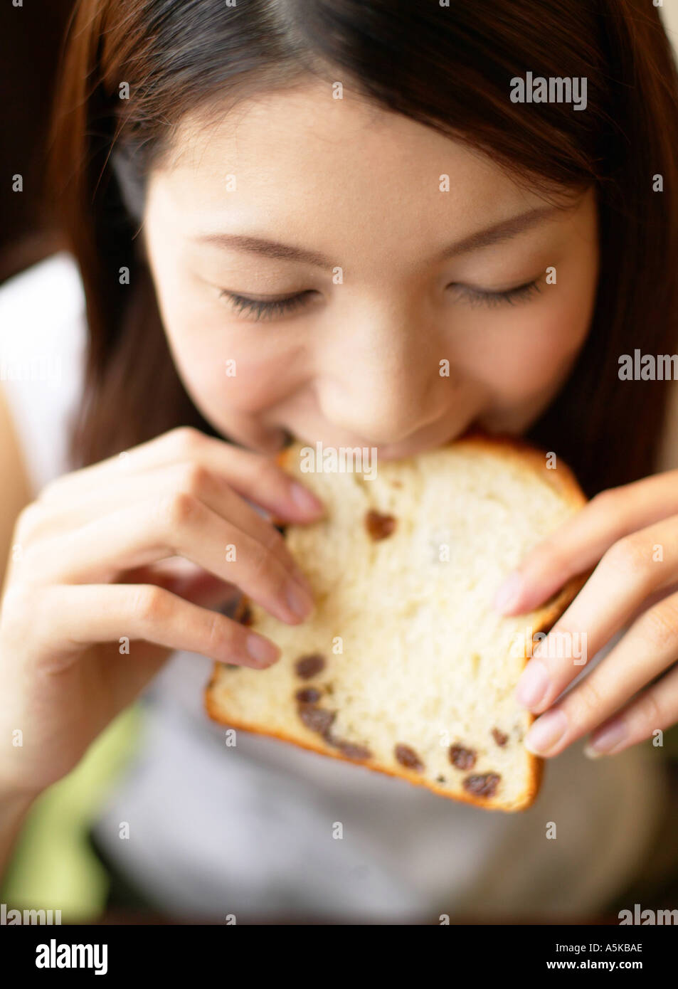 Young japanese woman tasting hi-res stock photography and images - Alamy
