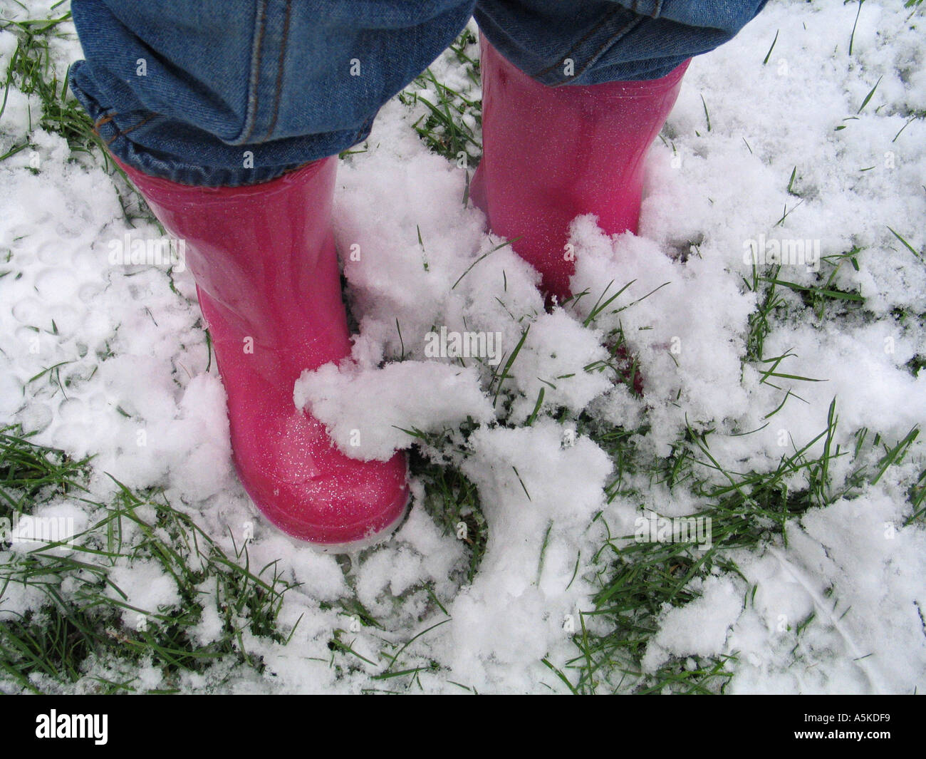 Wellie snow hi-res stock photography and images - Alamy
