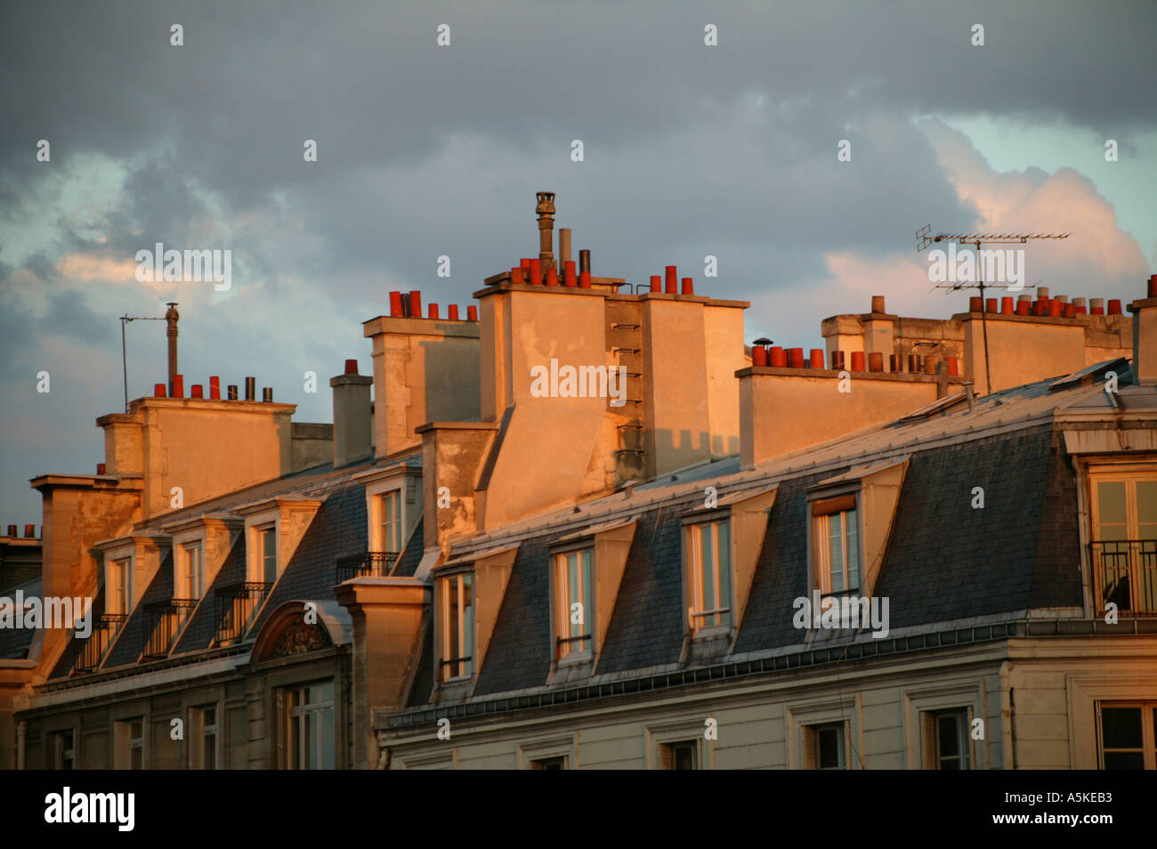 Paris Roof Chimney High Resolution Stock Photography and Images - Alamy