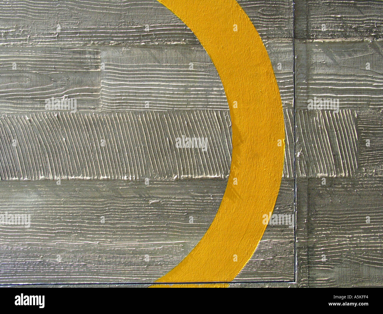 Yellow stripes arc pattern hi-res stock photography and images - Alamy