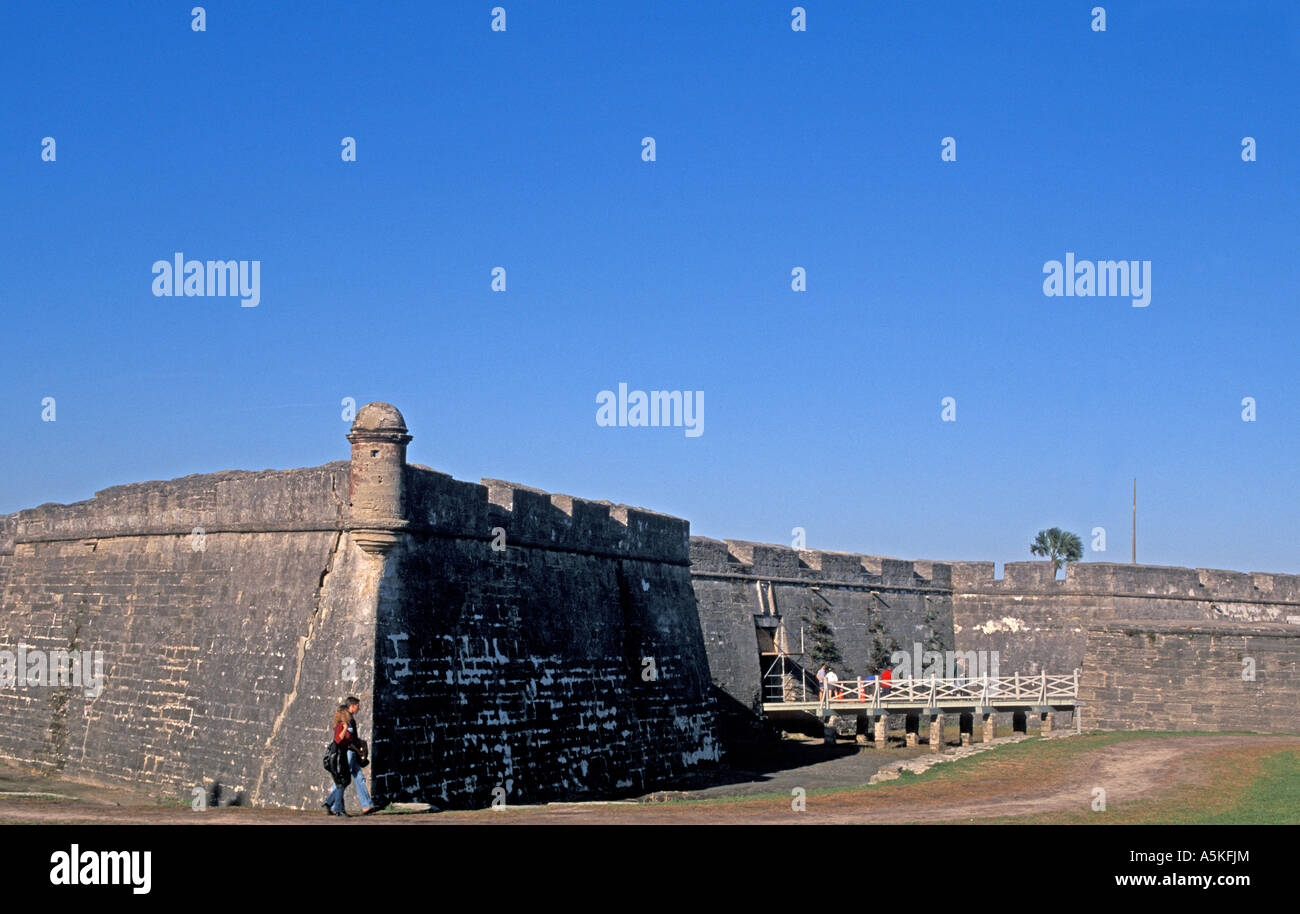 St Augustine florida Castillo de San Marcos iconic florida landmark ...