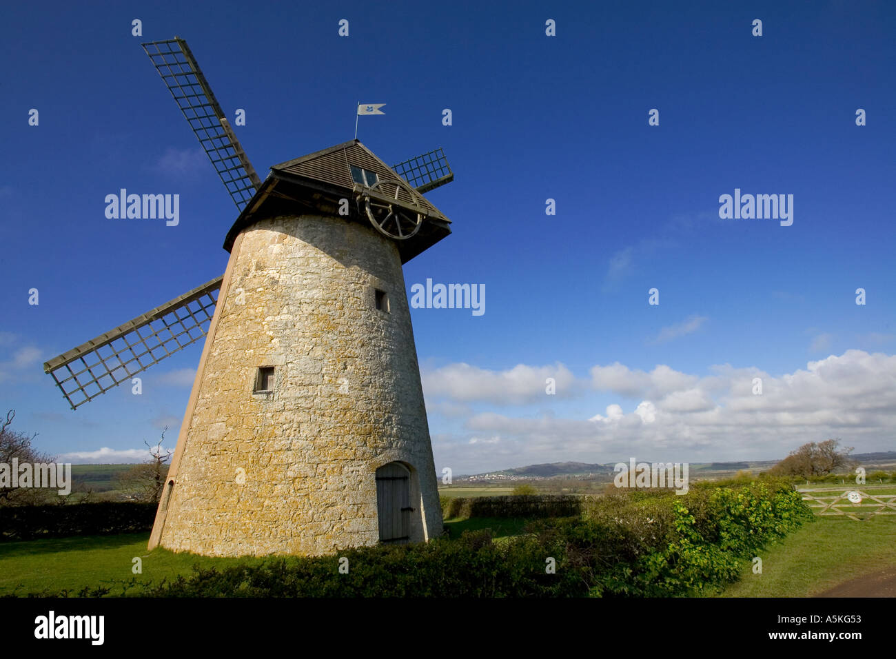 Bembridge Windmill Isle of Wight England UK Stock Photo - Alamy