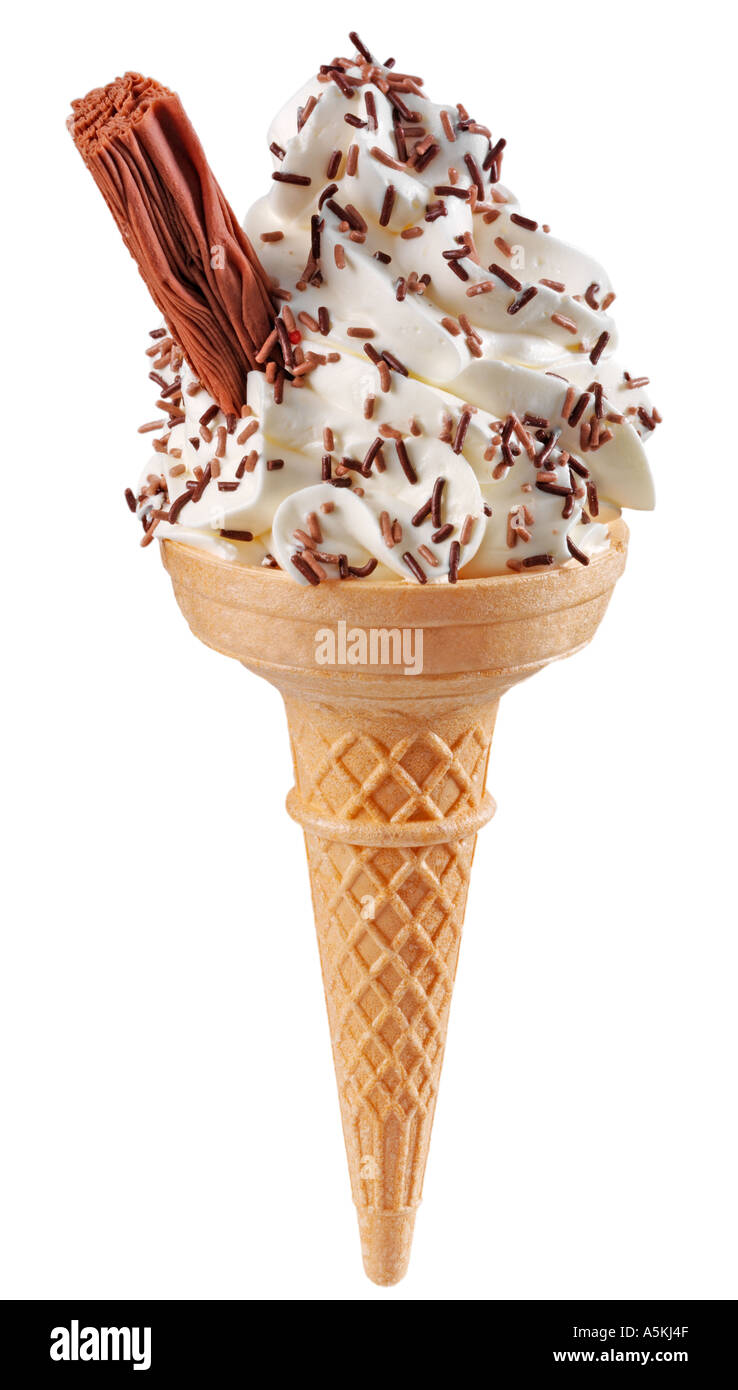 99 ice cream cone hi-res stock photography and images - Alamy