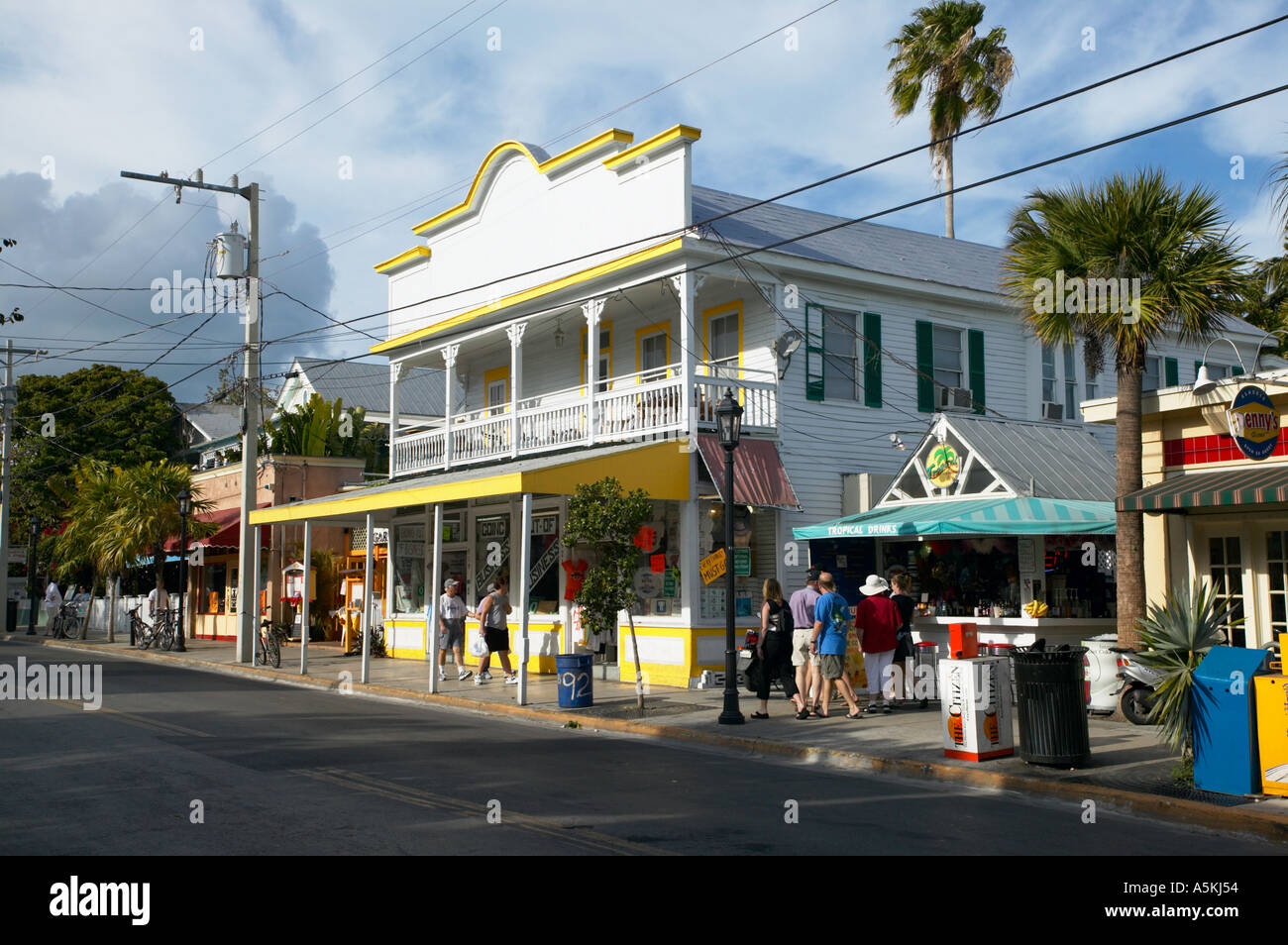 Key west duval street hi-res stock photography and images - Alamy