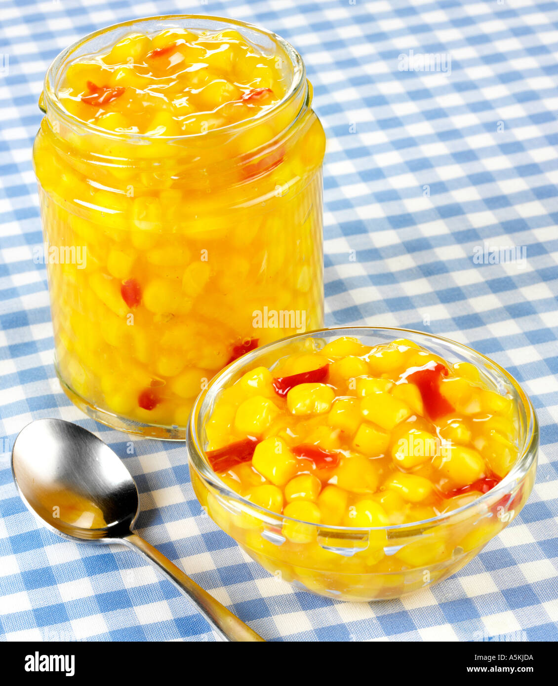 Sweetcorn relish hi-res stock photography and images - Alamy