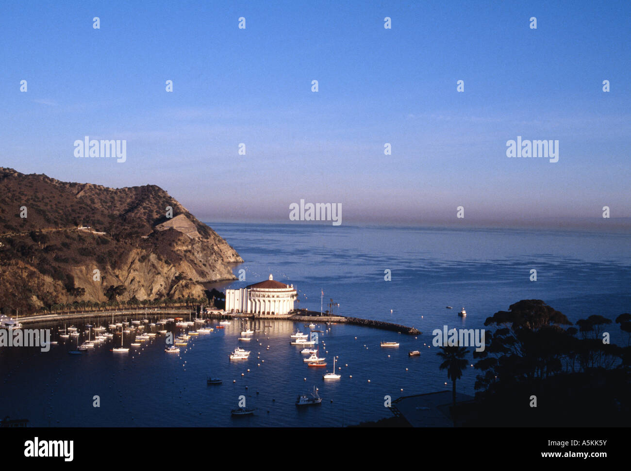 Avalon casino santa catalina island california hi-res stock photography ...