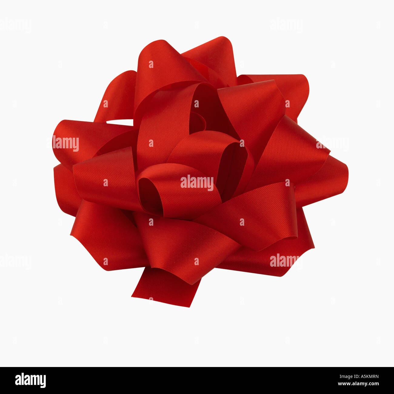 Studio shot of gift bow Stock Photo - Alamy