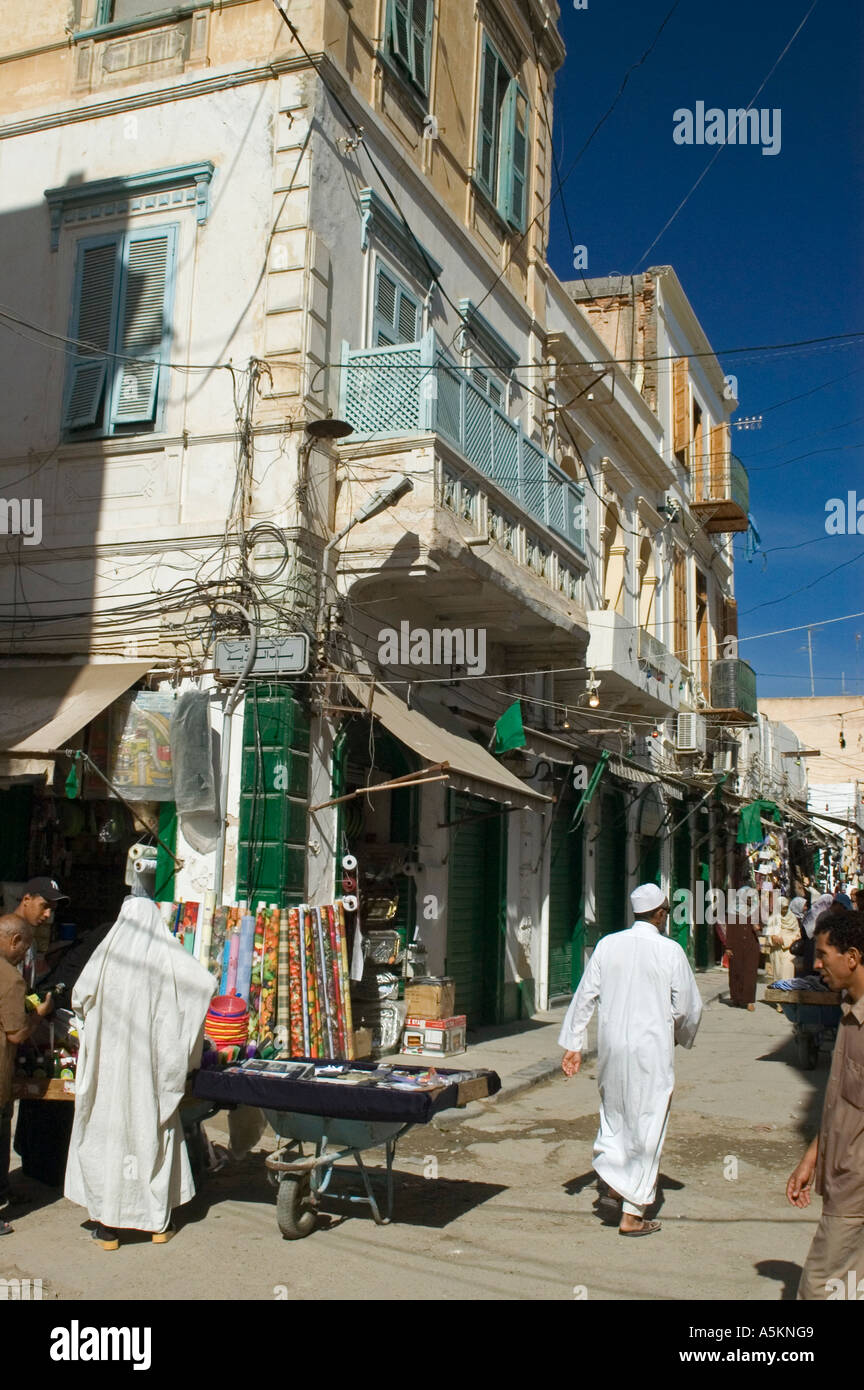 Shops in the historc bazaar, souk, of Tripolis, Tripoli, Libya Stock Photo - Alamy
