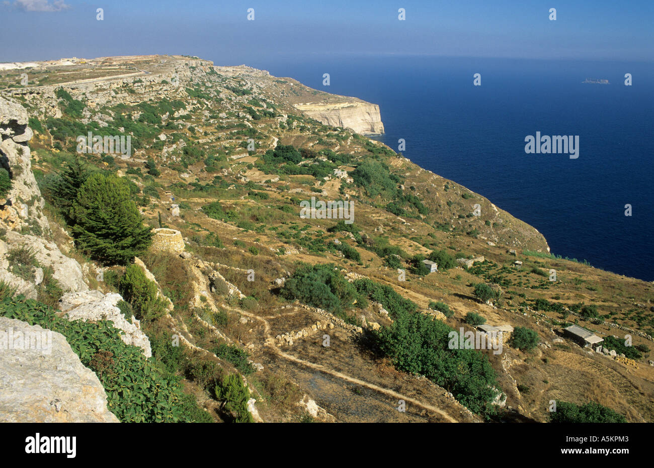 Digli Cliffs at the south coast, Malta Stock Photo - Alamy