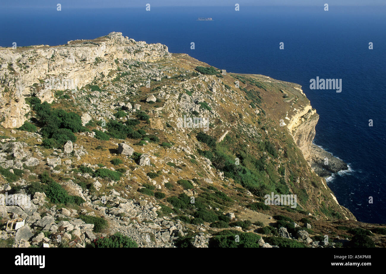 Digli Cliffs at the south coast, Malta Stock Photo - Alamy