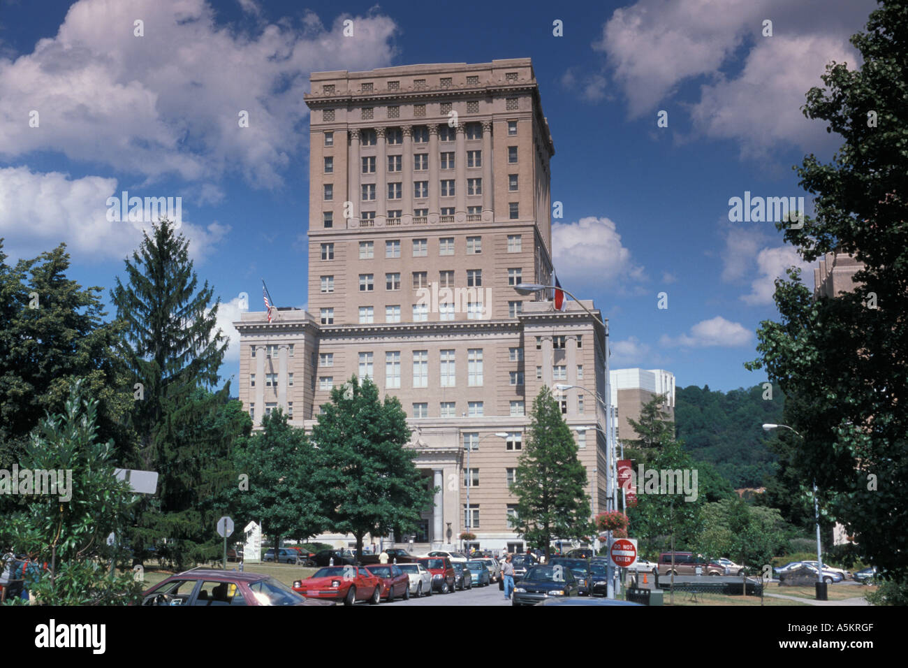 The courthouse of Asheville, North Carolina, stands out among other ...
