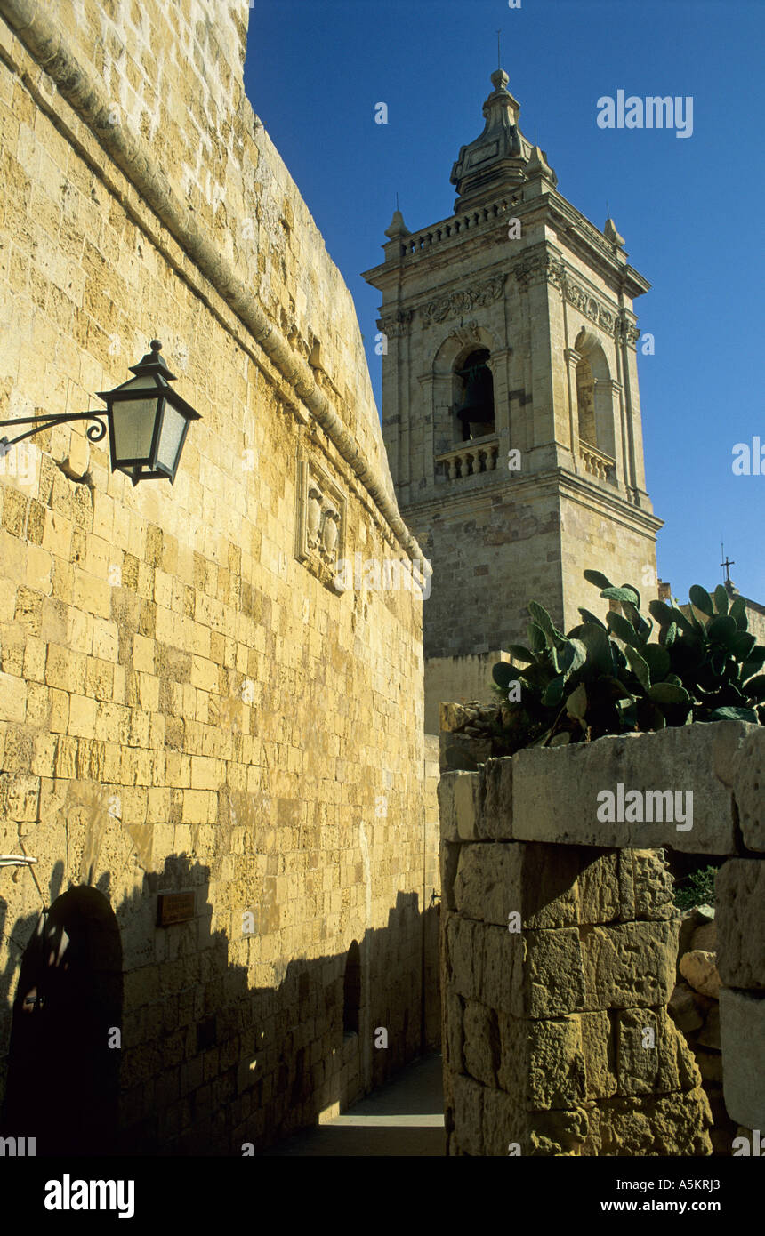 Cathedral of Victoria (Rabat), Gozo island, Malta Stock Photo - Alamy